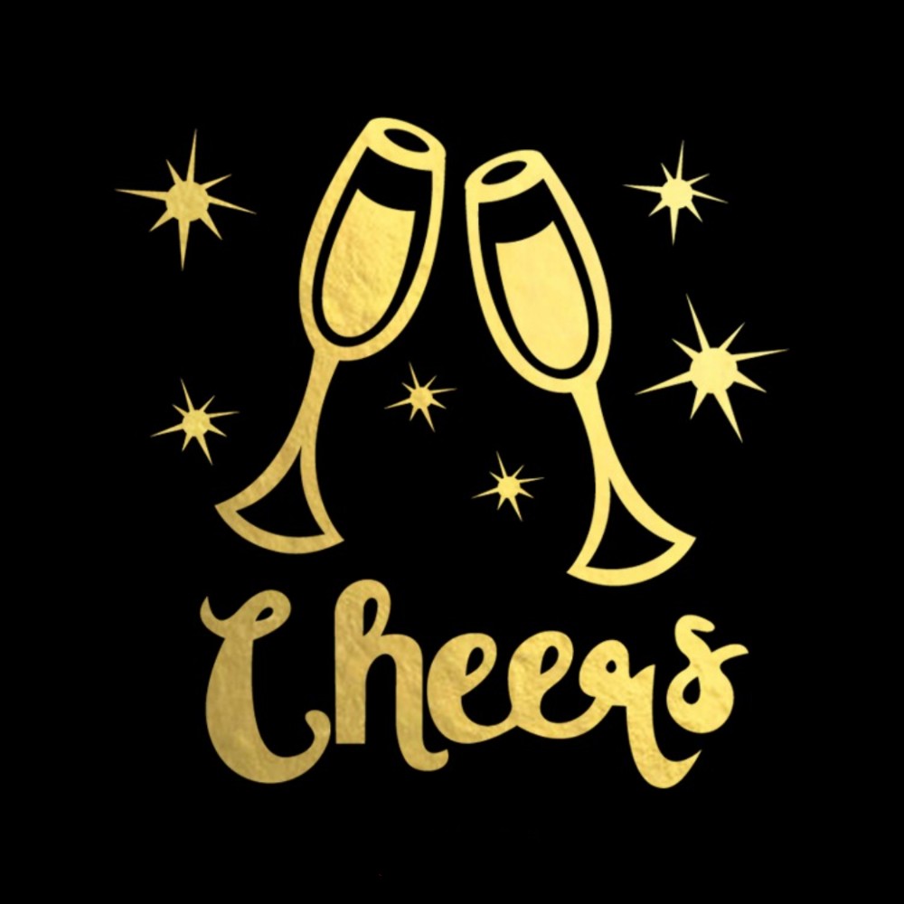Tattoo golden cheers - Tatouagetemporaire.be